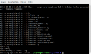 Sprachsteuerung auf dem Raspberry Pi mit Jarvis - Teil 1 Installation - Schmidt Feldberg